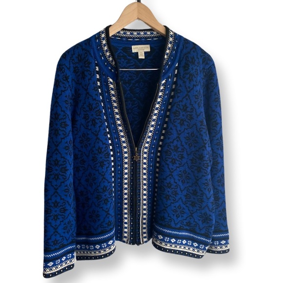 Appleseed's | Sweaters | Oslo Soft Zip Front Cardigan Sweater Size Pxl ...